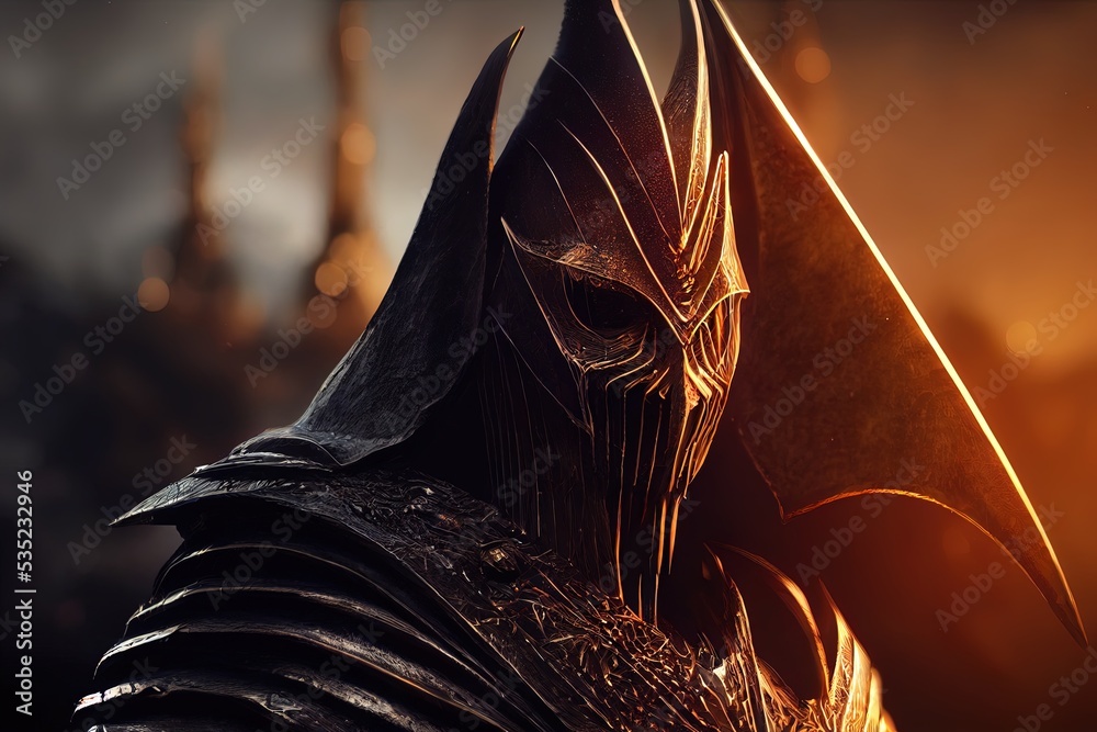 Evil Antagonist - Huge Fantasy Battle - Digital Art, Concept Art, 3D ...