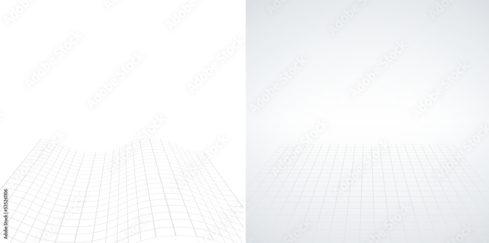 Perspective grid Architectural drawing. Geometric background. Stock ...