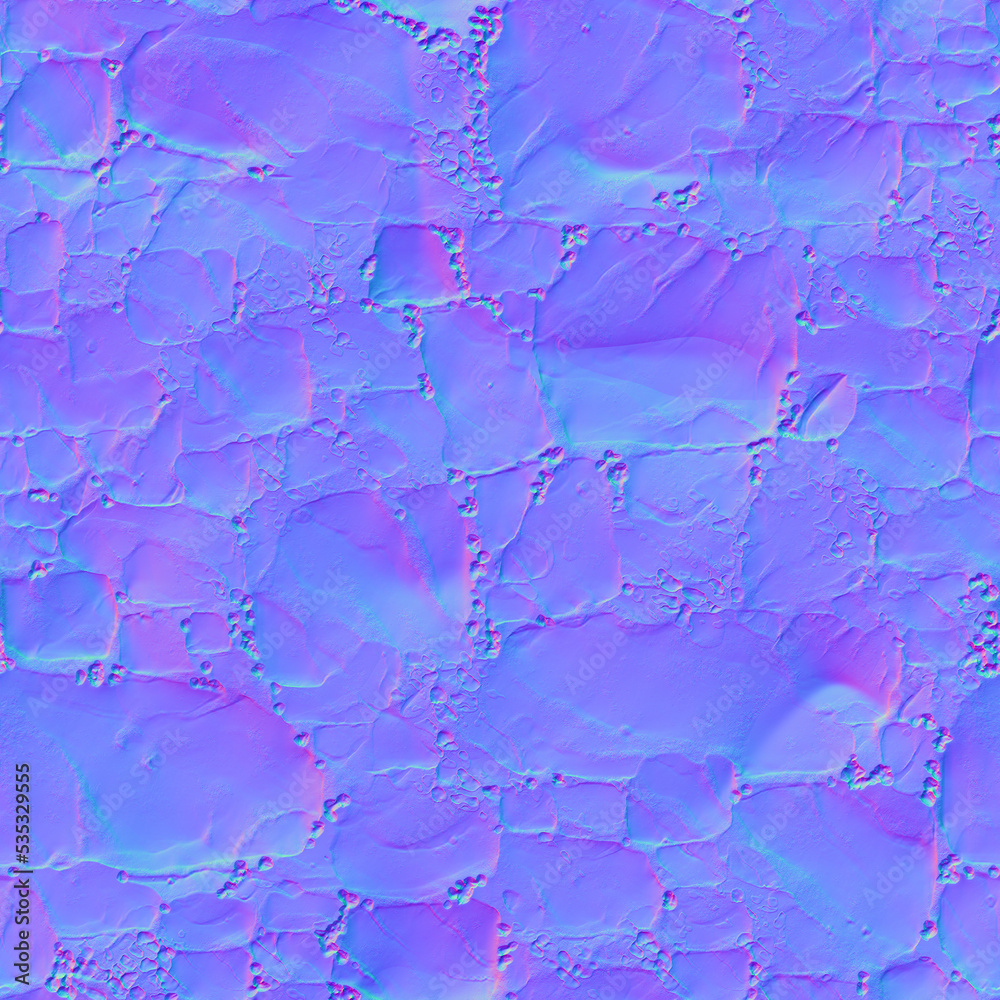 Normal map stylized rock texture. texture normal mapping Stock ...