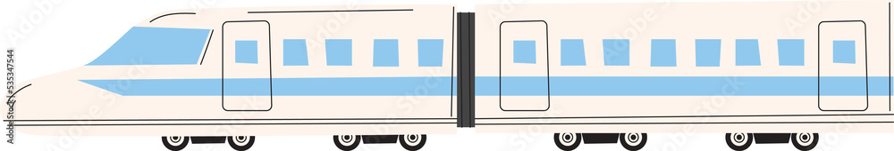 high-speed rail vehicle transport clipart Stock Illustration | Adobe Stock