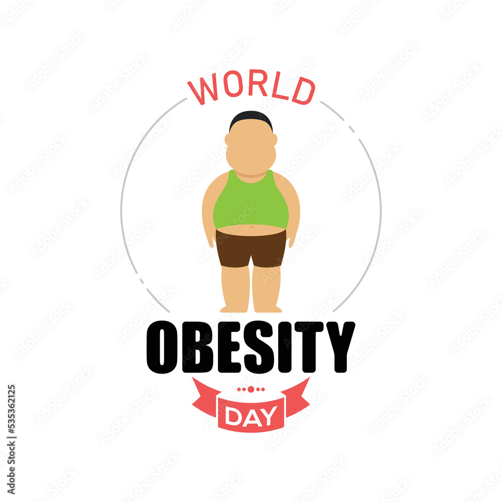 World obesity day flyer design good for world obesity day celebration ...