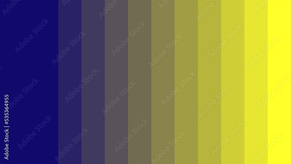 Vector Illustration of color gradient from dark blue to yellow vector ...