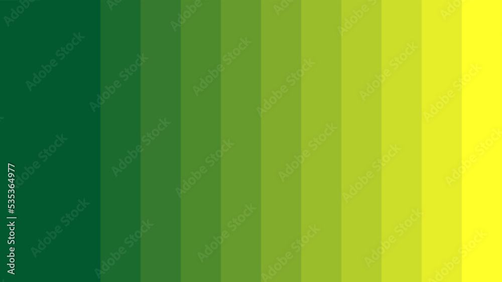 Vector Illustration of color gradient from green to yellow vector ...