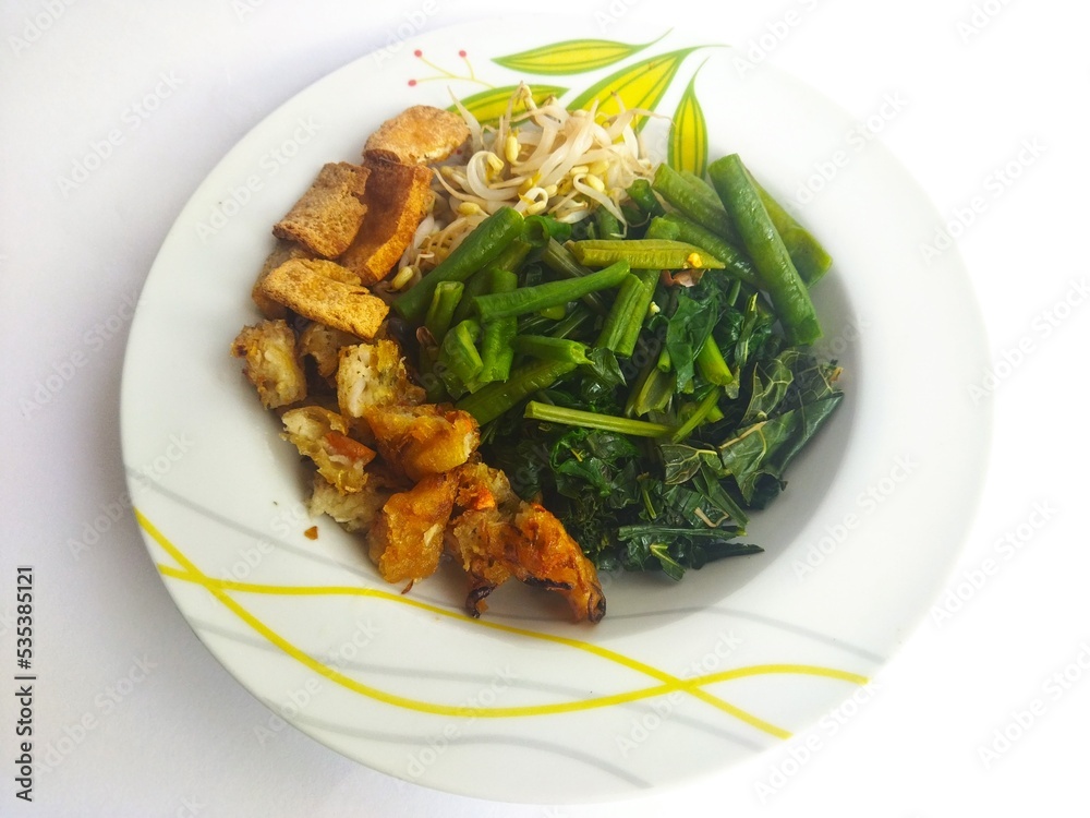 Sayur bayam or sayur bening is an Indonesian vegetable soup prepared ...