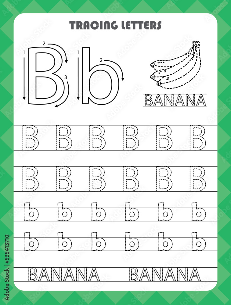 Trace letters of English alphabet and fill colors Uppercase and ...