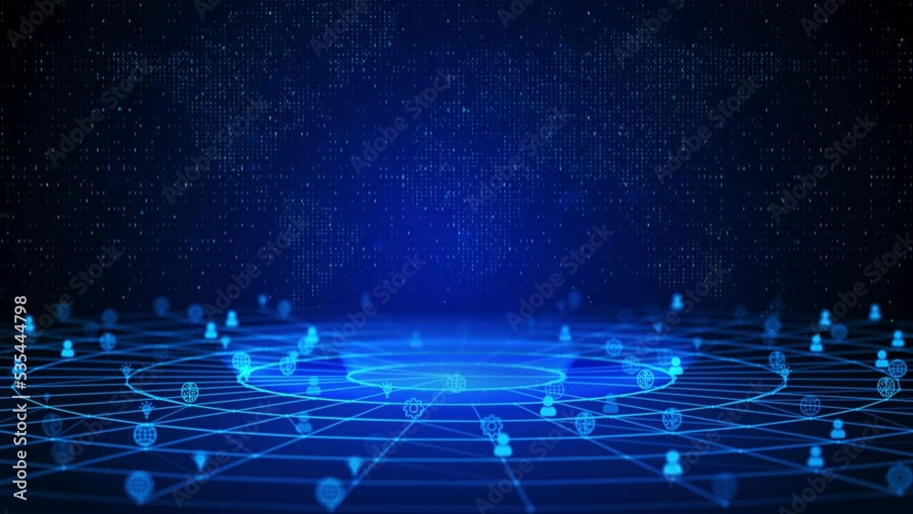 Cloud Text Future Digital Technology Ai Cyber Space deep learning ...