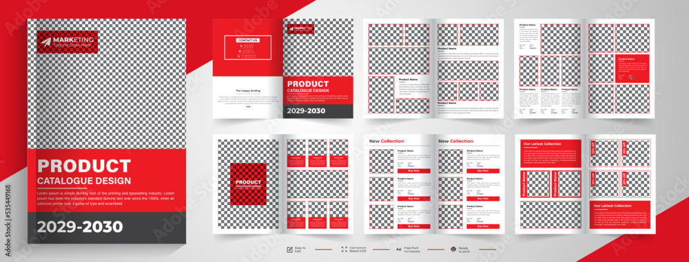 Company product catalog design template, Product catalog design ... Company product catalog design template, Product catalog design ...