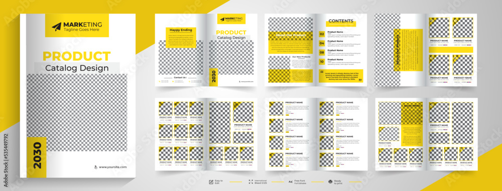 Company product catalog design template, Product catalog design ... Company product catalog design template, Product catalog design ...