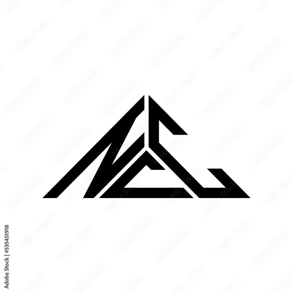 NCC letter logo creative design with vector graphic, NCC simple and ...