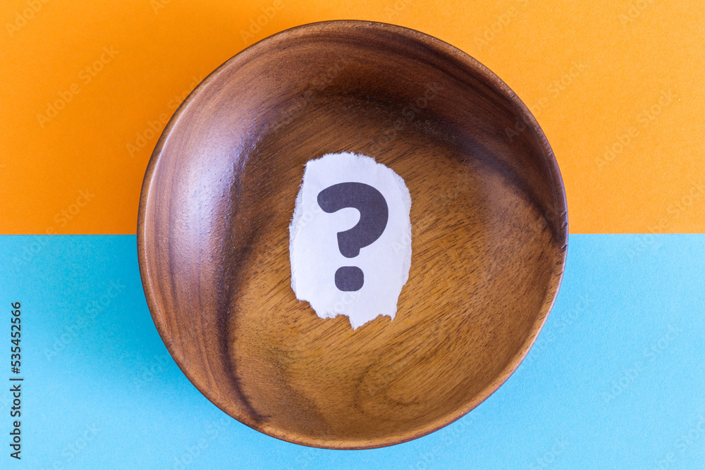 Asian wooden bowl, wooden plate, su Abstract pastel colored paper and ...