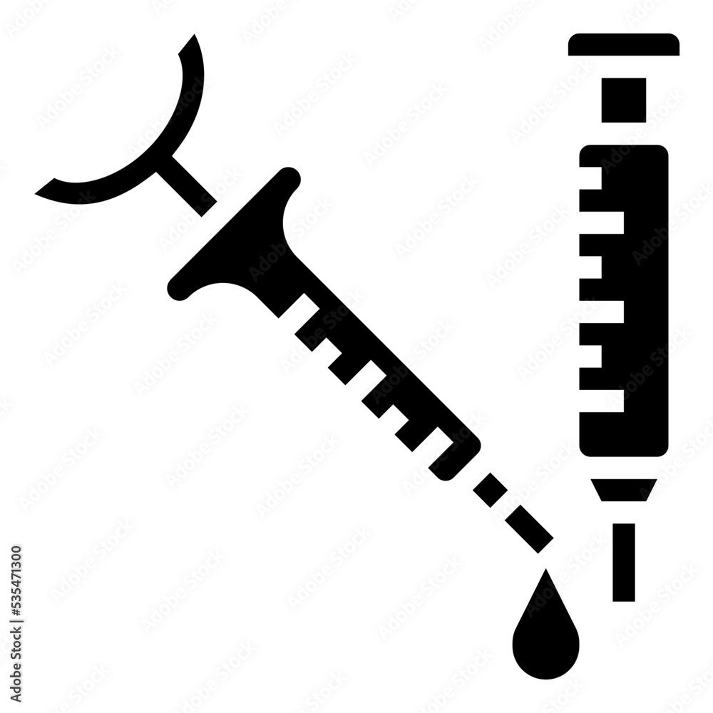 Syringe icon Stock Vector | Adobe Stock