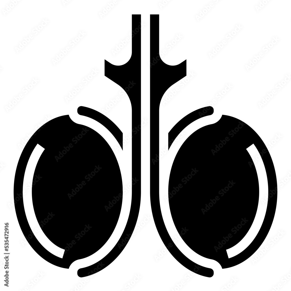 testicles icon Stock Vector | Adobe Stock