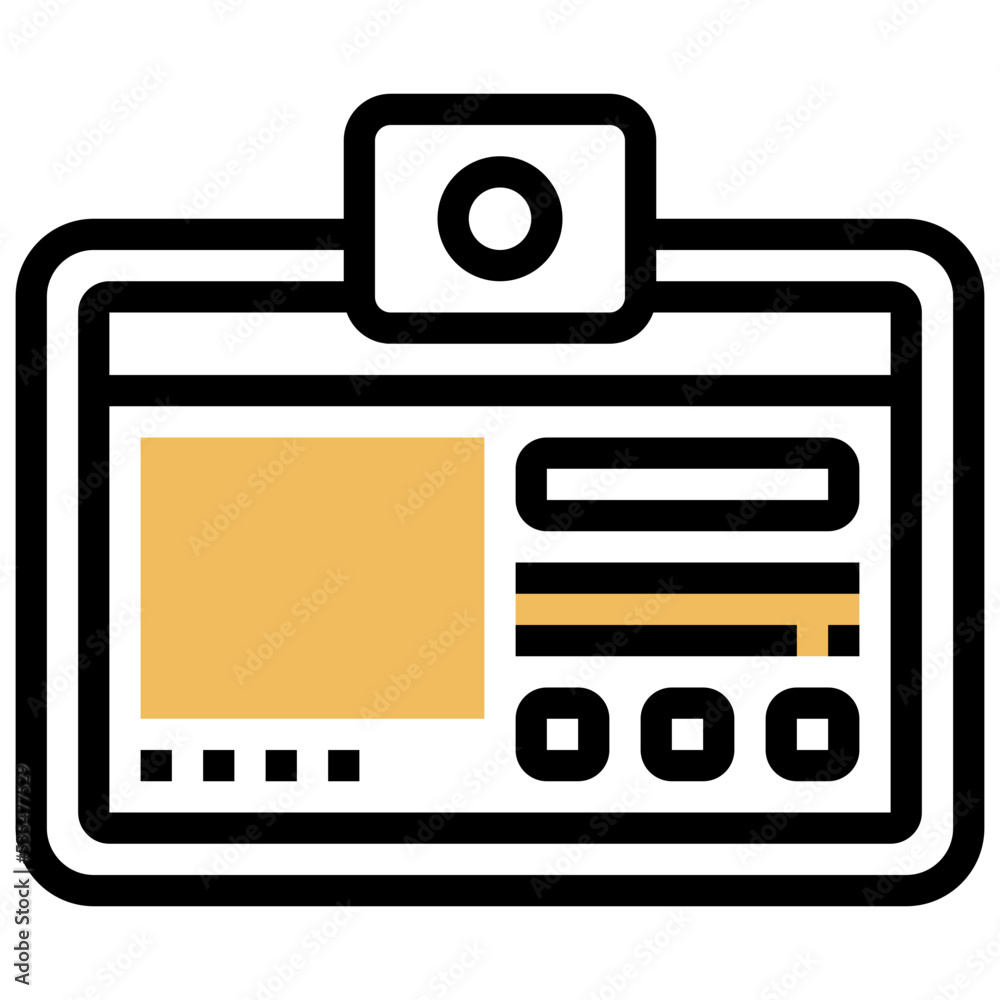Visitor icon Stock Vector | Adobe Stock