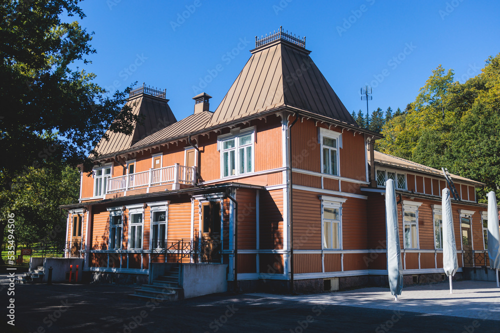 Fiskars, Finland, a village, the town of Raseborg, in western Uusimaa ...