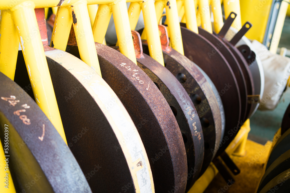 Inlet and outlet covers of various high-pressure tanks used in ...