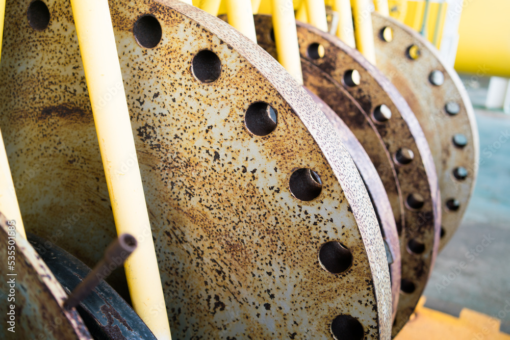 Inlet and outlet covers of various high-pressure tanks used in ...