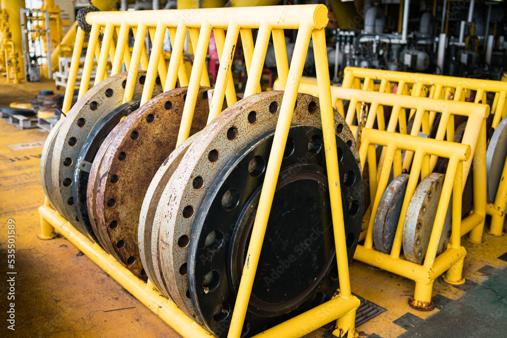 Inlet and outlet covers of various high-pressure tanks used in ...