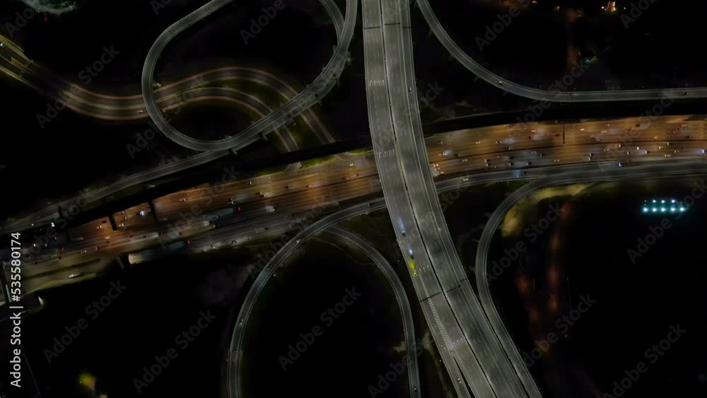 4K footage of Sg. Besi-Ulu Kelang Elevated Expressway, SUKE 24.4km, 3 ...