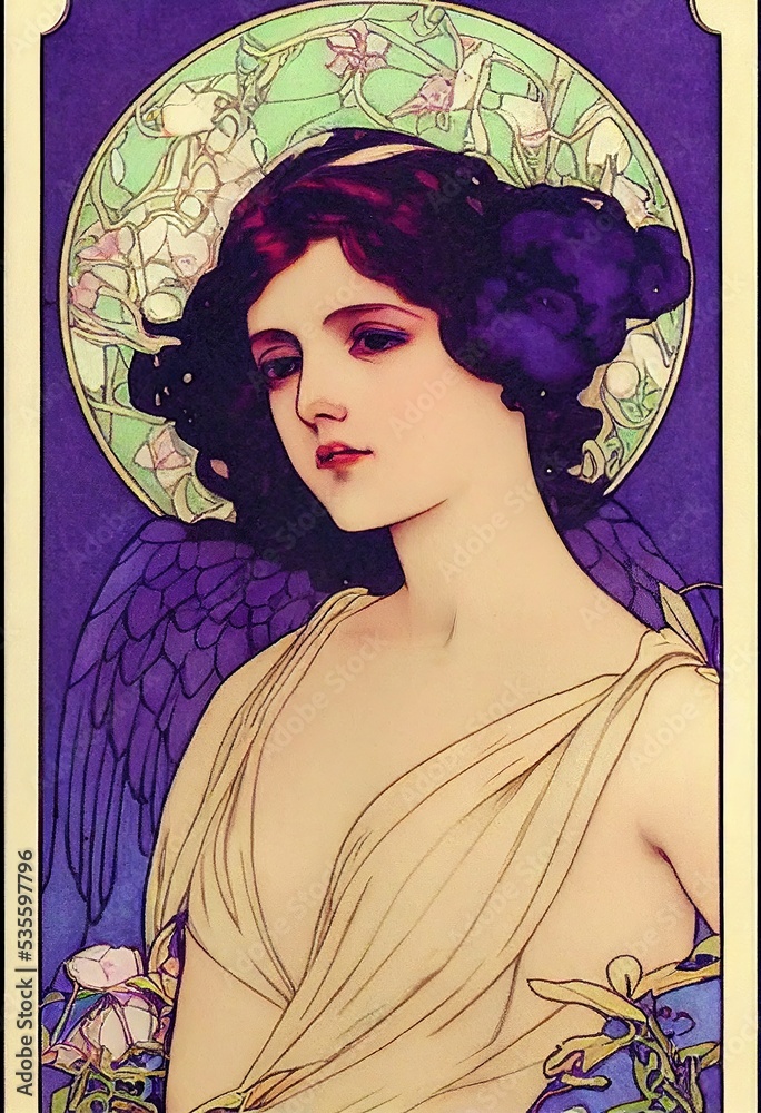 Beautiful Woman Angel - Digital Art, 3D Render, Concept Art, Art ...