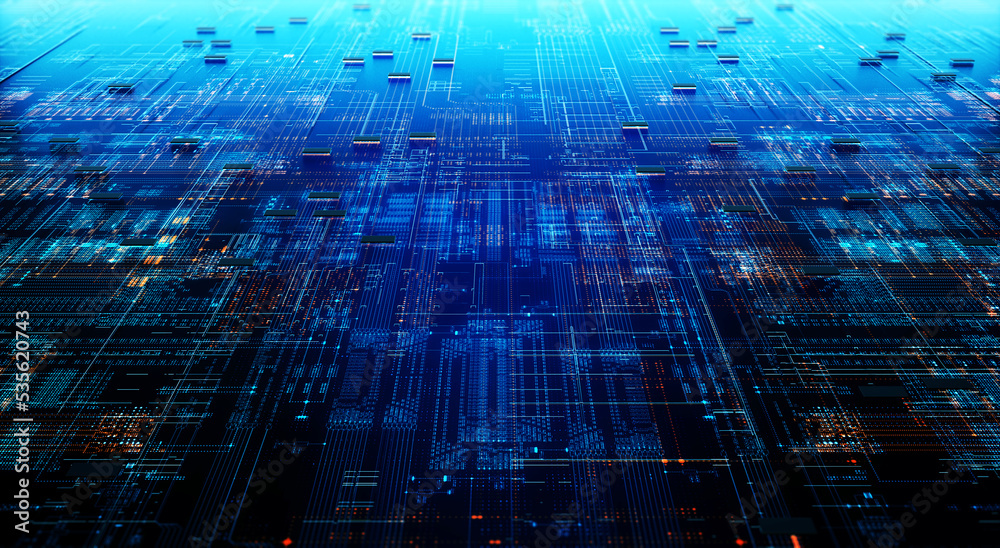 Technology background printed circuit board/Technology background of ...