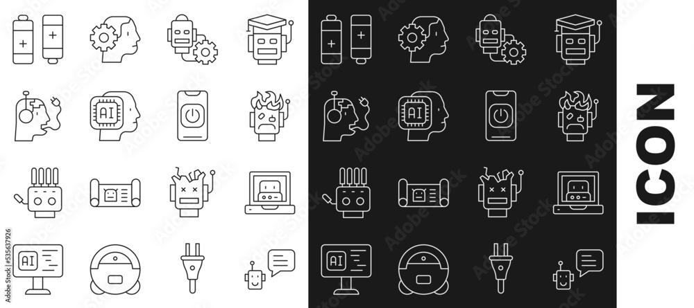 Set line Bot, Creating robot, Robot burned out, setting, Humanoid ... Set line Bot, Creating robot, Robot burned out, setting, Humanoid ...
