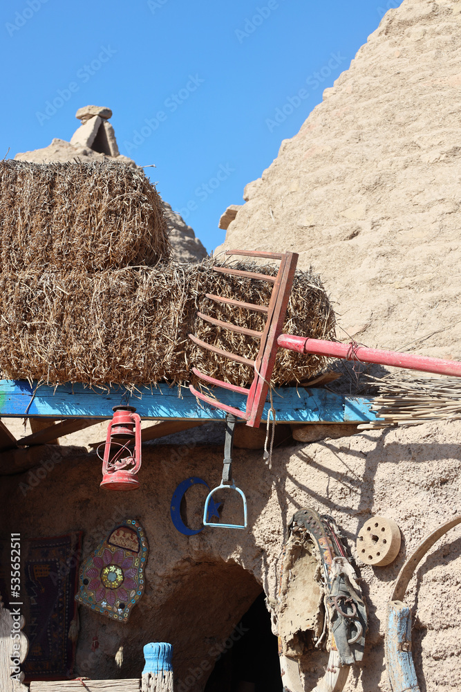 Traditional conical houses of Harran, Sanli Urfa, Turkey. Traditional ...