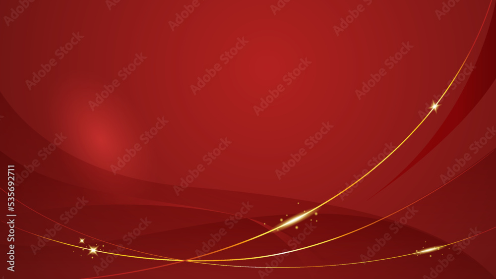 abstract luxury red and gold background vector design modern ...