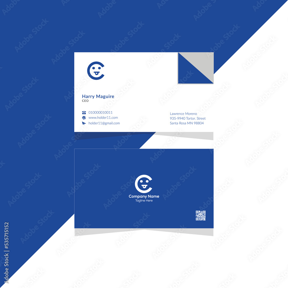 Professional modern creative and simple business card design template ...