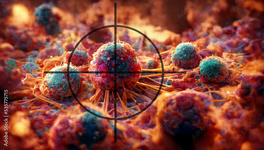 Targeting Cancer Stock Illustration | Adobe Stock