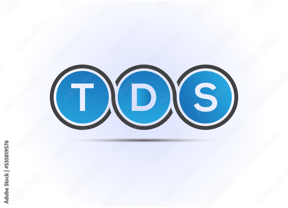 TDS logo design icon Stock Vector | Adobe Stock