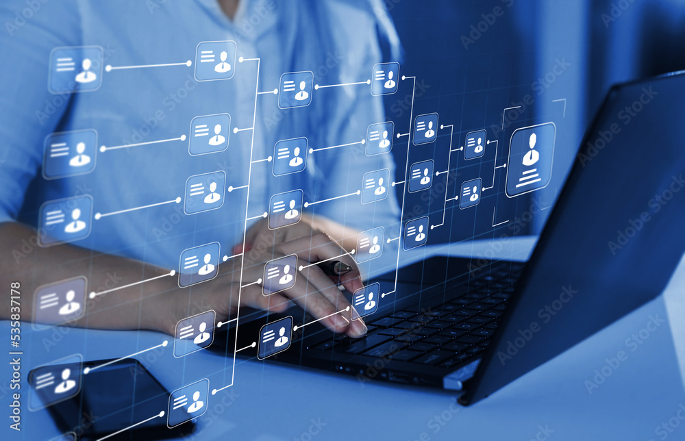 Relations of order or subordination between members. Business hierarchy ...