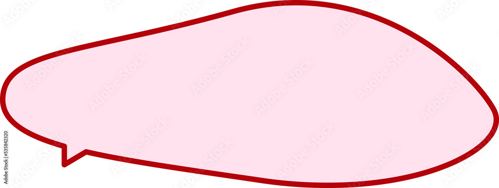 pink speech bubbles on transparent background . chat box or chat vector ...