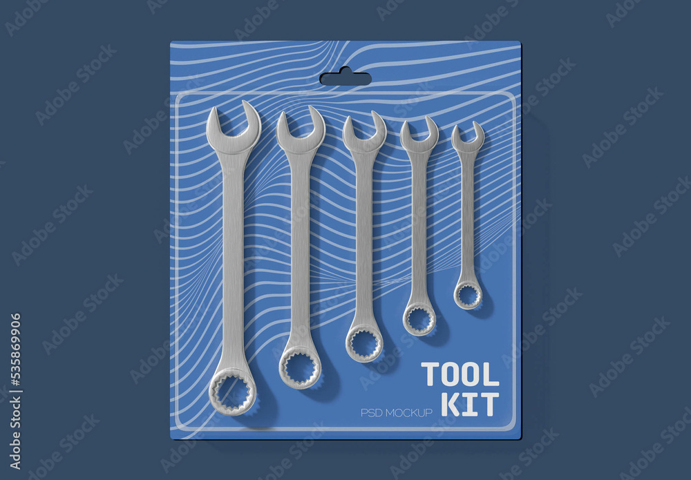 Tool Kit Mockup Stock Template | Adobe Stock