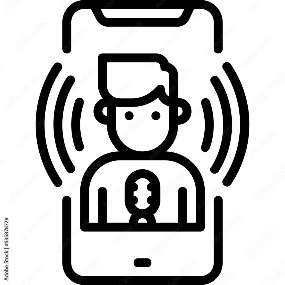 influencer icon Stock Vector | Adobe Stock