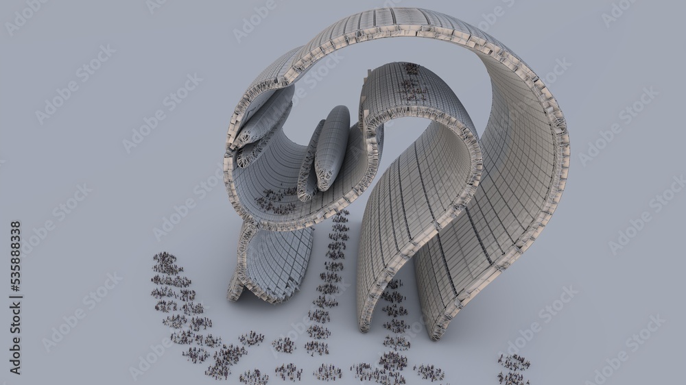 ภาพประกอบสต็อก Illustration for modelers, architects, and civil ...