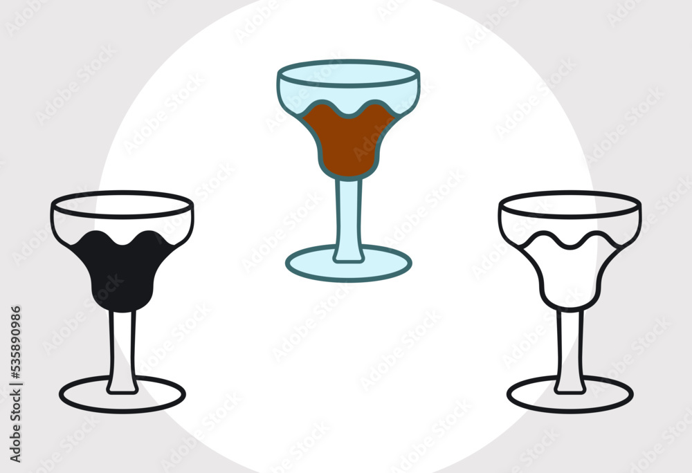 Martini Glass Svg Monogram Margarita Glass Svg Wine Glass Svg 6006