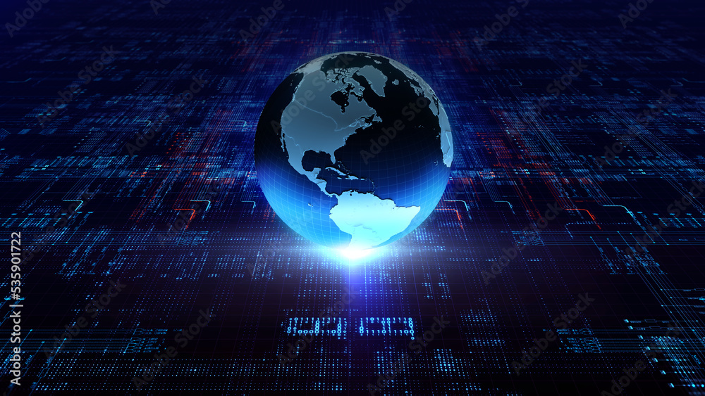 Virtual model of digital earth communications/ The holographic virtual ...