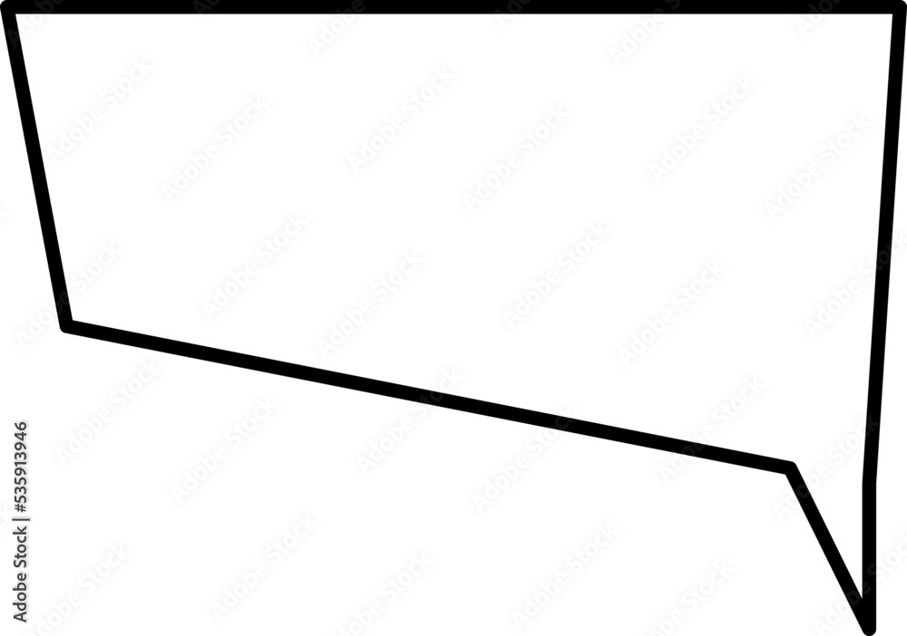 speech bubble design illustration isolated on transparent background ...