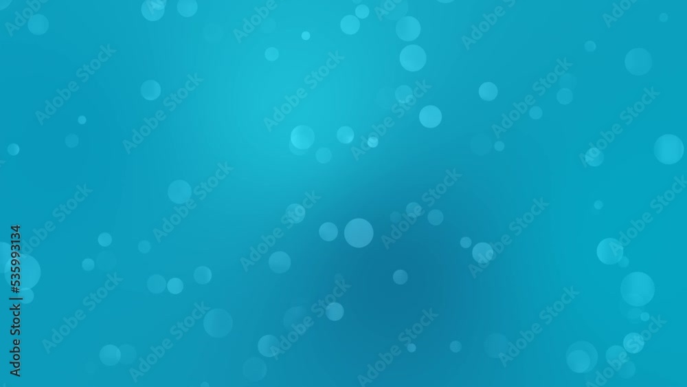 Caribbean blue, resonant blue, swimmer and mitchell blue bokeh gradient ...