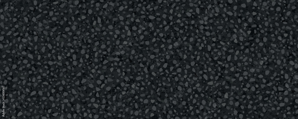 Black abstract tarmac seamless texture top view. Dark grey asphalt ...