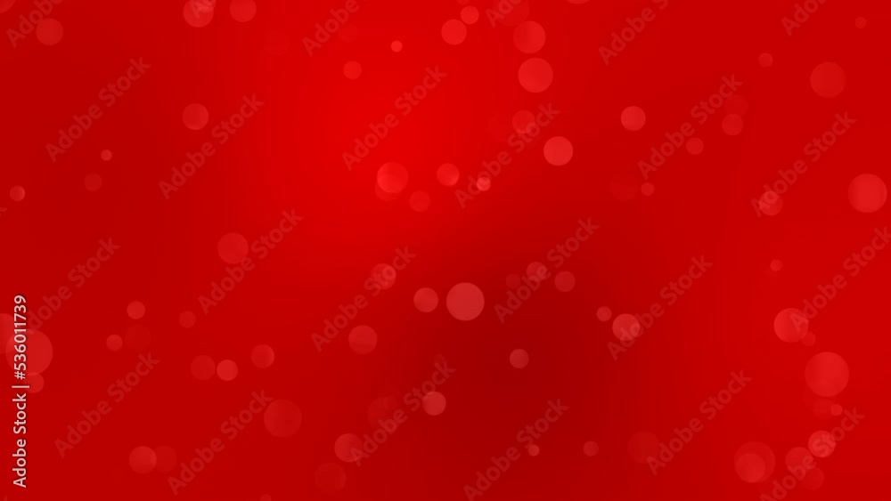 Electric red, communist, artful red and ou crimson red bokeh gradient background loop motion ...