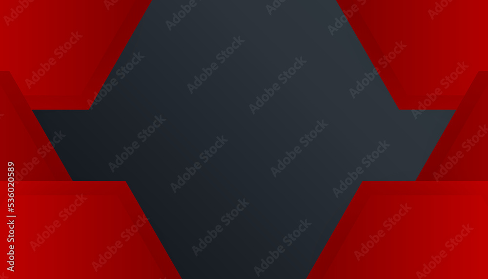 Modern red and black abstract background with business corporate and ...