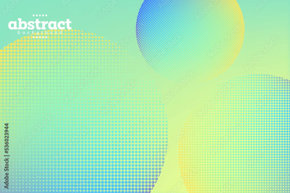 planet sphere halftone gradient blue and yellow science technology ...