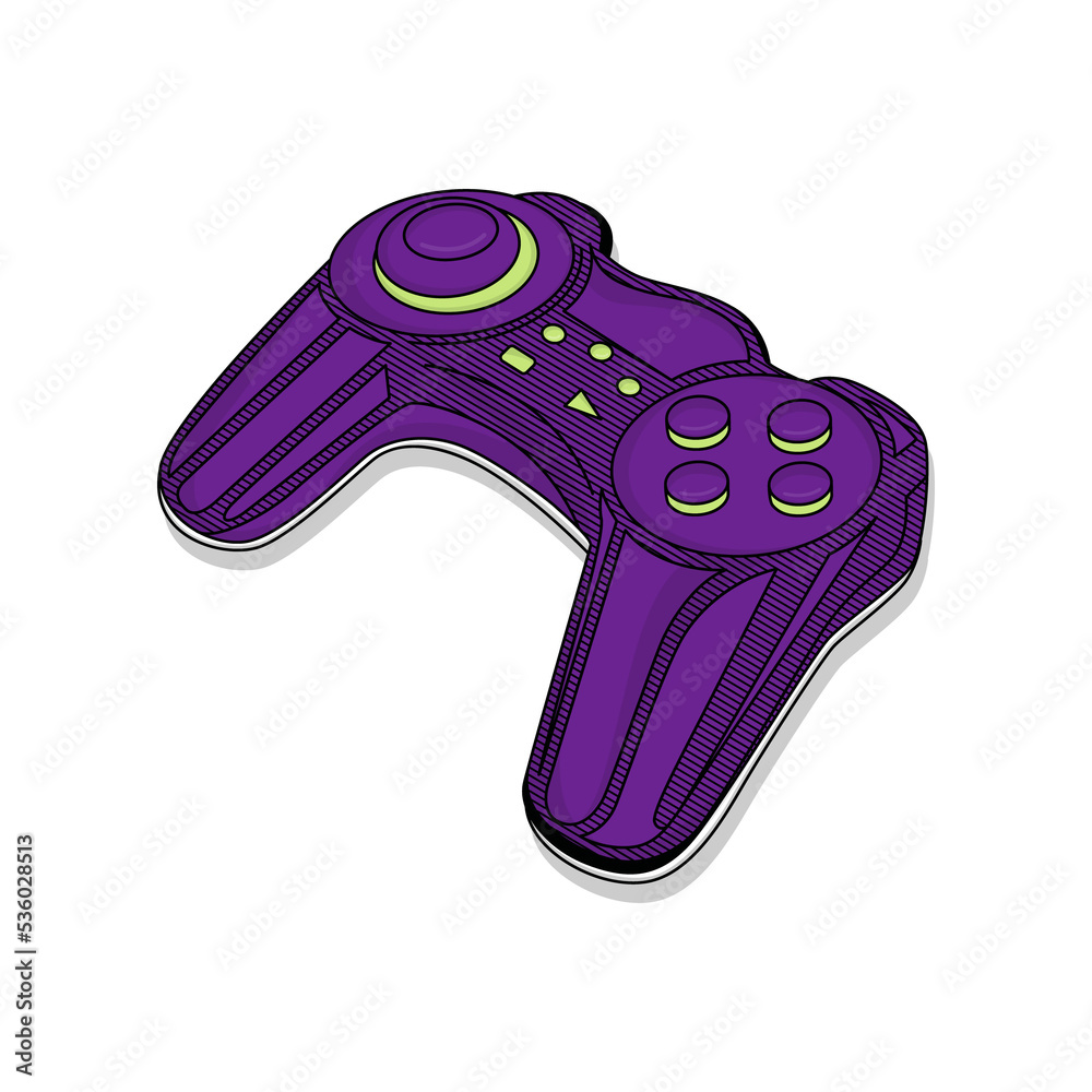 Gaming console illustration isolated on png transparent background ...