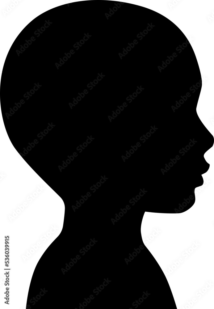 children shadow silhouette icon Stock Vector | Adobe Stock