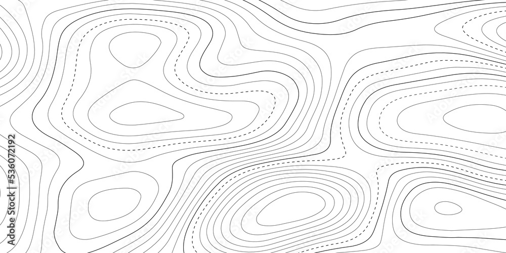 Abstract topographic contours map background. Topographic map and ...