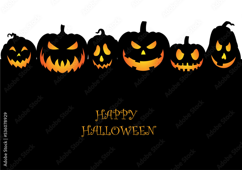 holiday Halloween icon transparent. vector art, Emotional Pumpkin, tree ...