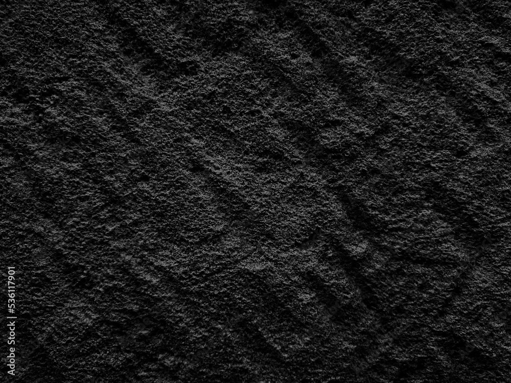 Black cut stone texture background. Dark cut stone with chisel marks ...