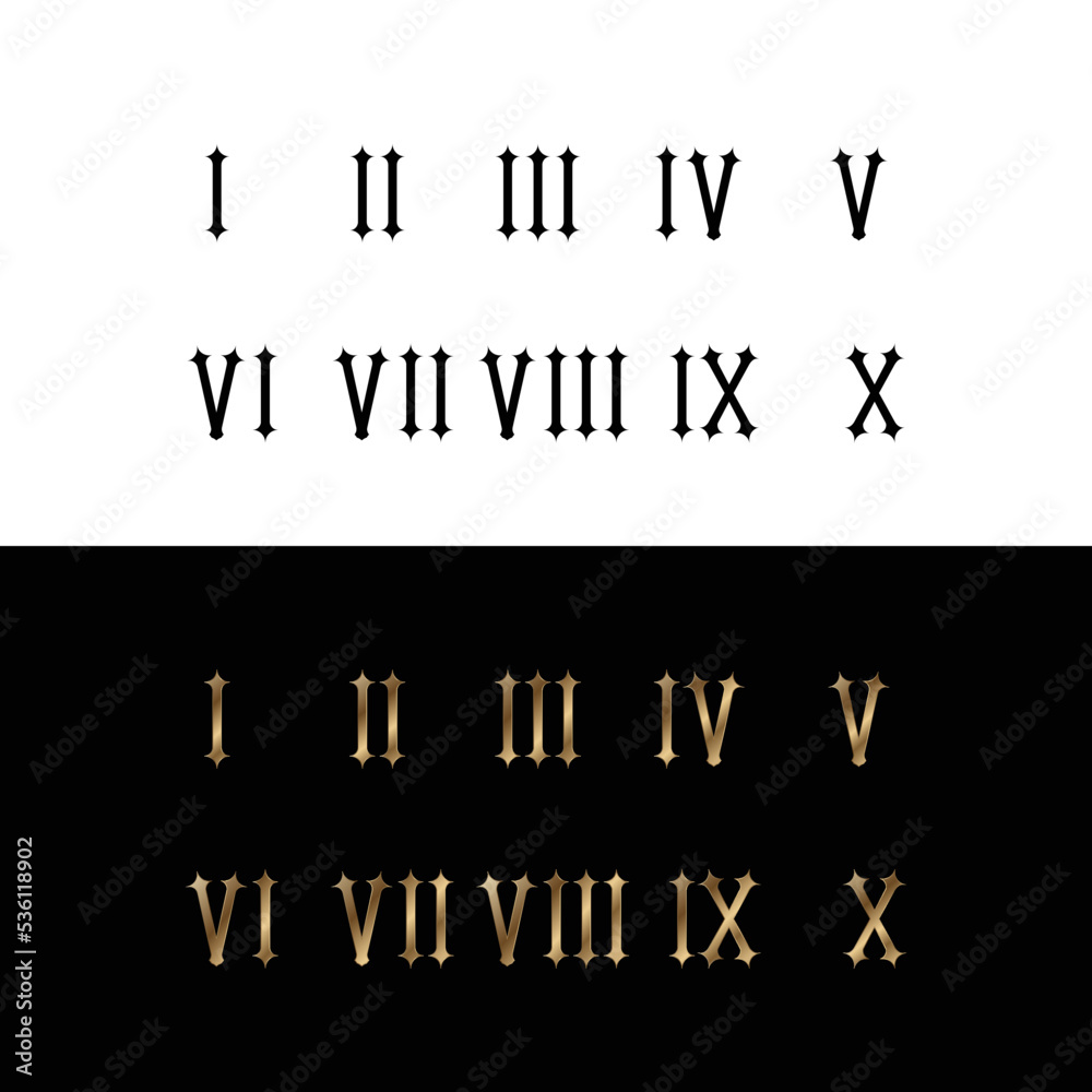 Ancient Numbers 1 10
