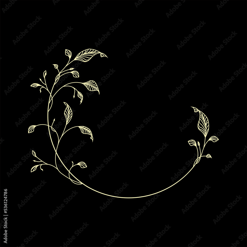 Gold Leaf Border